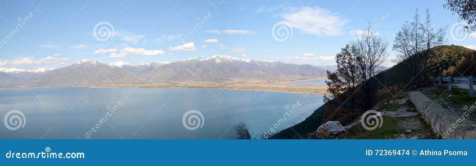Great Prespa lake stock photo. Image of greece, isle - 72369474