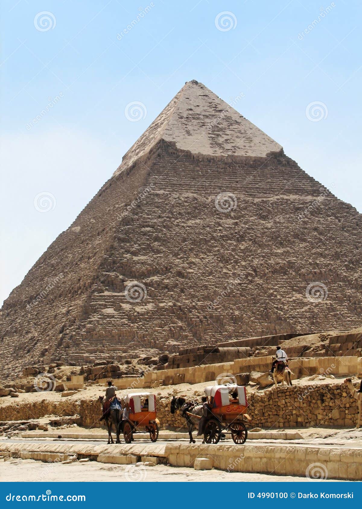 The great pyramid stock photo. Image of monument, architecture - 4990100