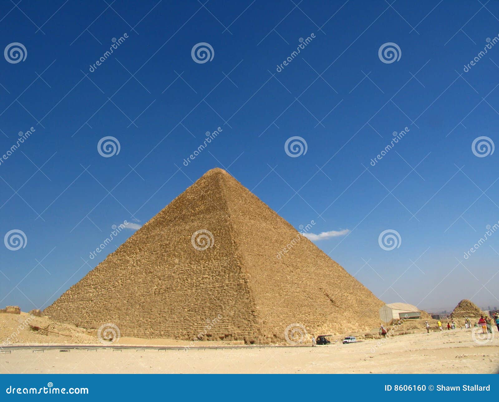 Great Pyramid stock photo. Image of slavery, magical, sarhara - 8606160