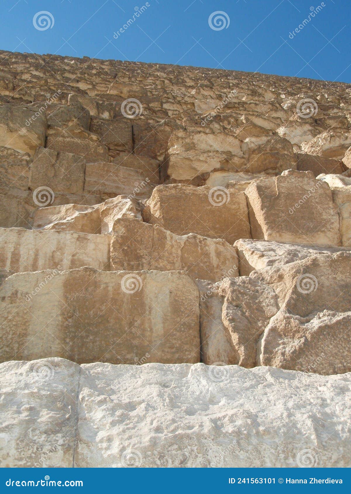 Great Pyramid Beautiful View, Beautiful Sky Stock Image - Image of trip ...