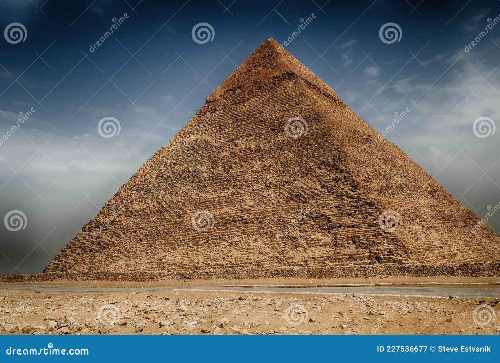 Great Pyramid of Cheops Khufu Editorial Photography - Image of landmark ...