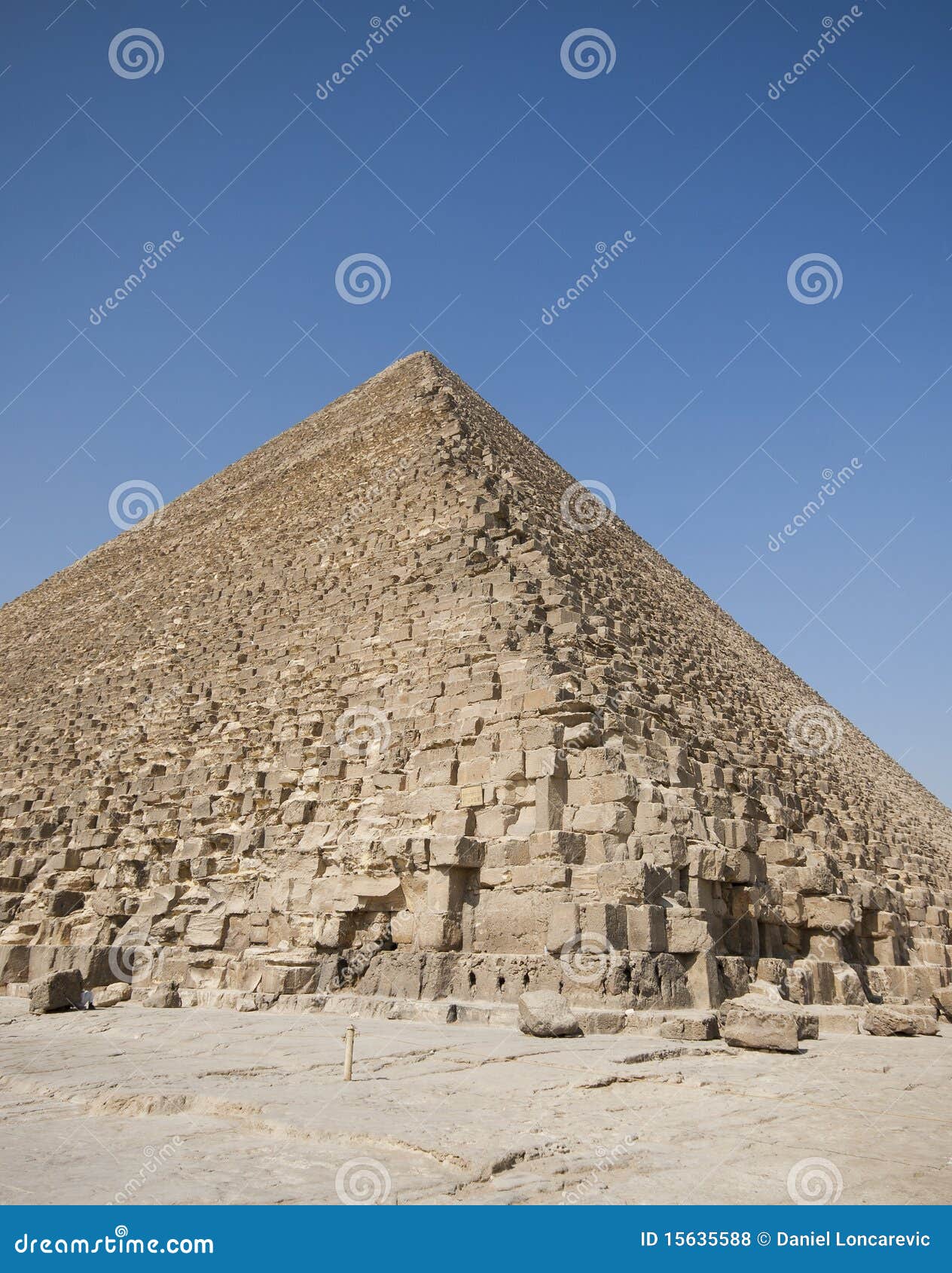 Pyramid On Giza Plateau In Egypt Stock Photo | CartoonDealer.com #205995930