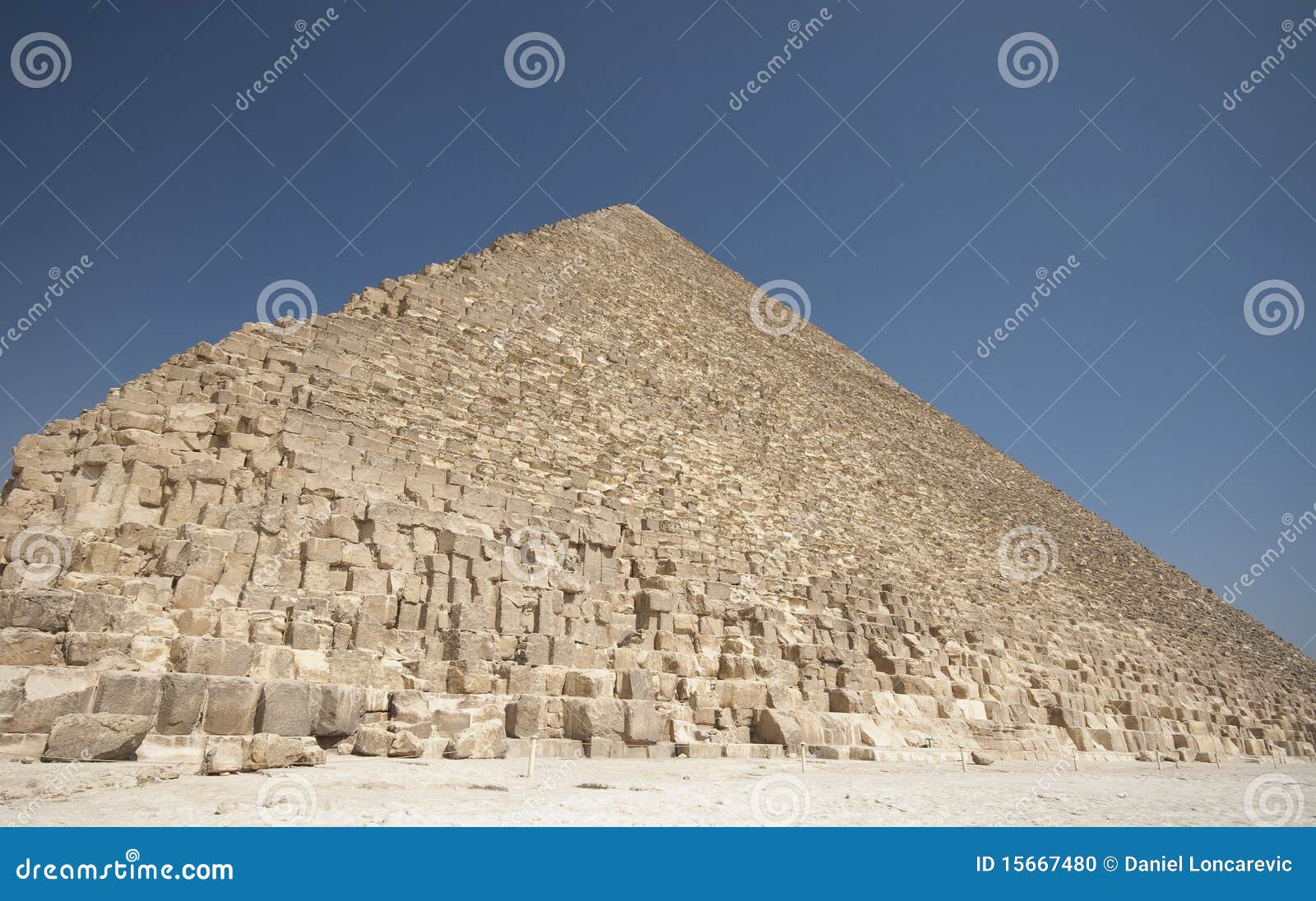 Pyramid On Giza Plateau In Egypt Stock Photo | CartoonDealer.com #205995930