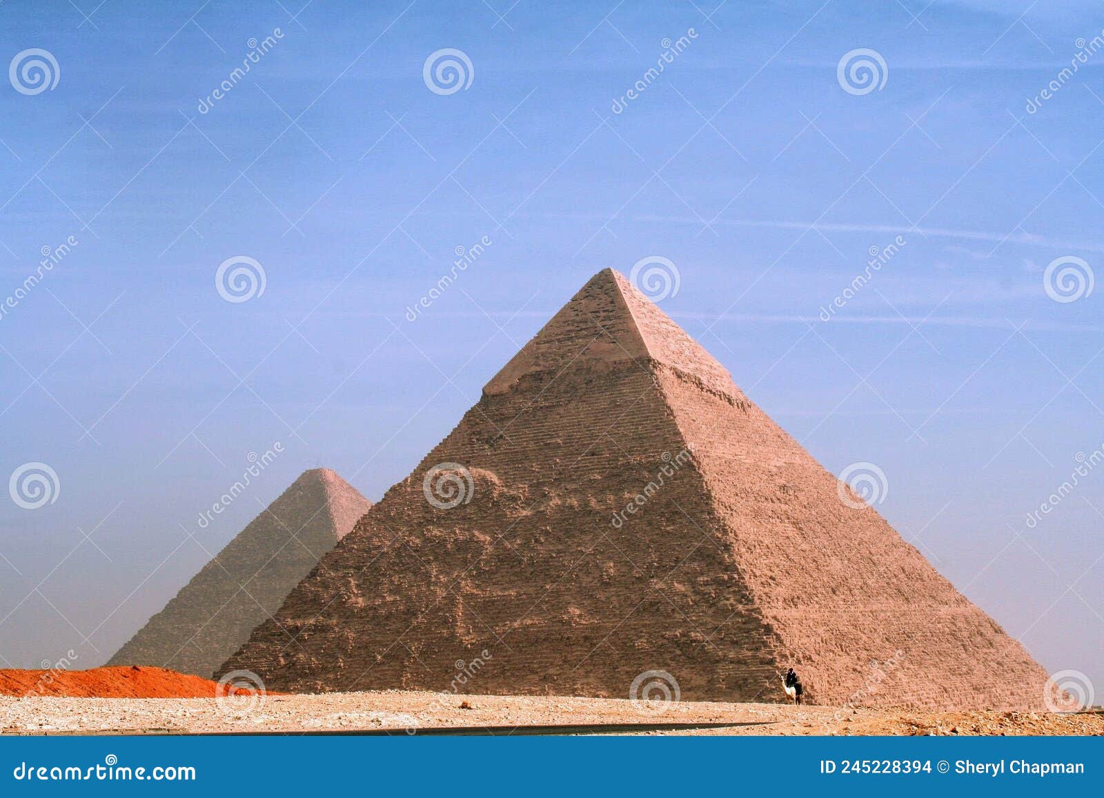 The Great Pyramid of the Giza Complex in Egypt Wonder of the World ...