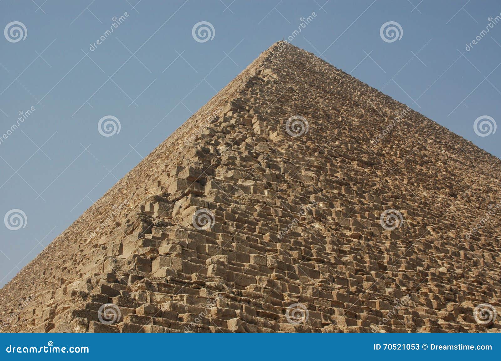 The Great Pyramid of Giza Egypt Stock Image - Image of ancient, complex ...