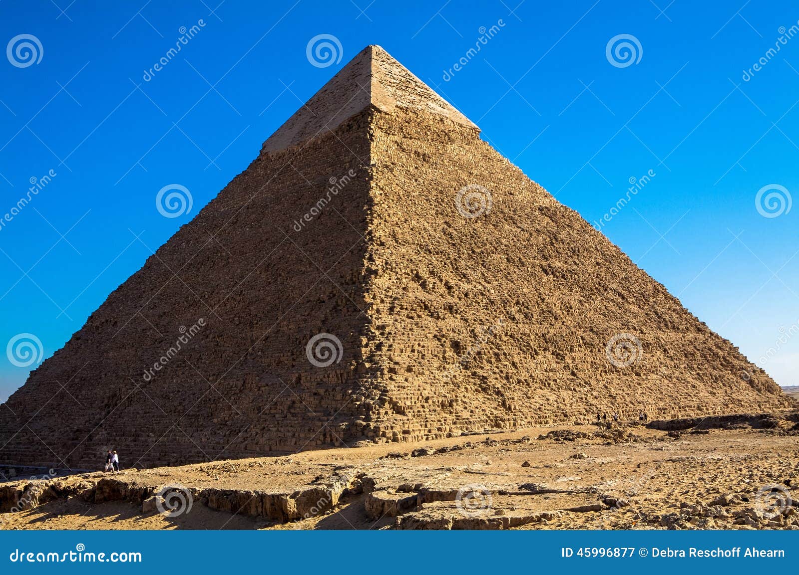 The Great Pyramid at Giza, Egypt Stock Image - Image of antique, africa ...