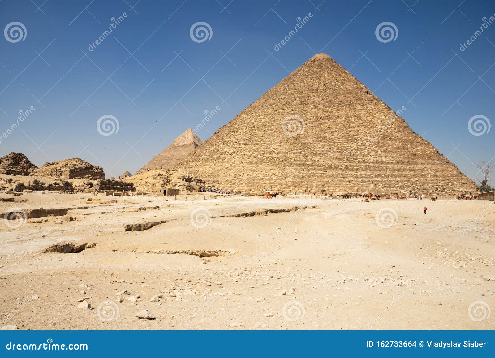 The Great Pyramid Of Giza Pyramid Of Khufu Or The Pyramid Of Cheops Is ...