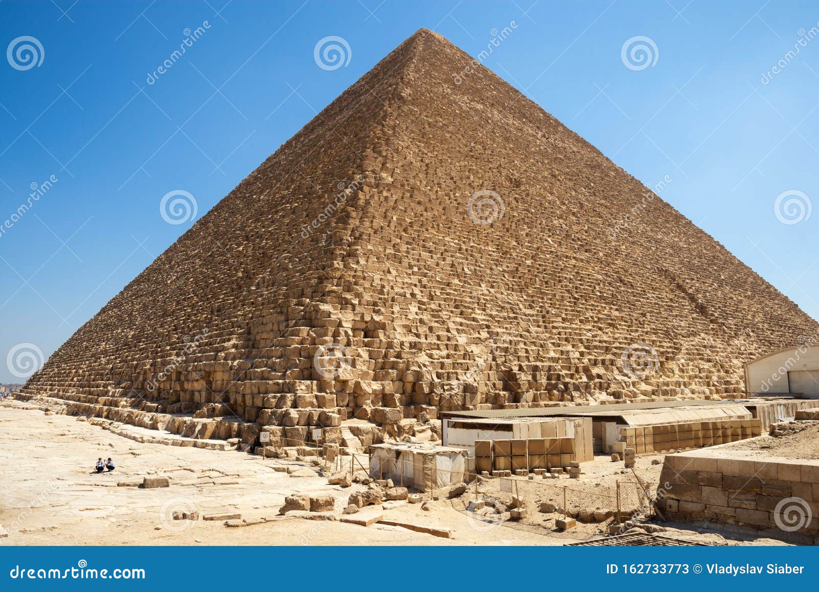 The Great Pyramid Of Giza Pyramid Of Khufu Or The Pyramid Of Cheops Is ...