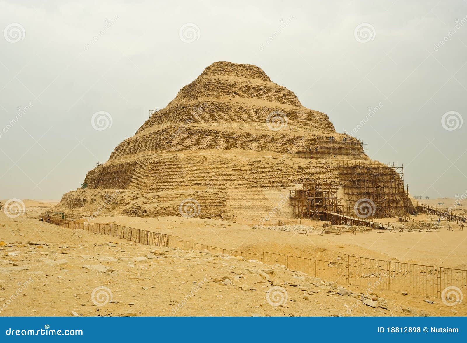 The Great Pyramid Of Khufu (Cheops) - Giza, Egypt Stock Photo - Image ...