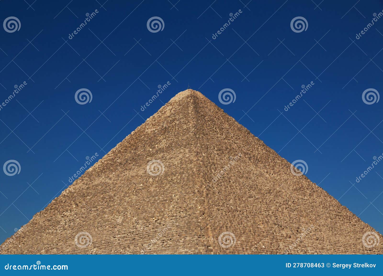 Great Pyramids of Ancient Egypt in Giza, Cairo, Africa Stock Image ...