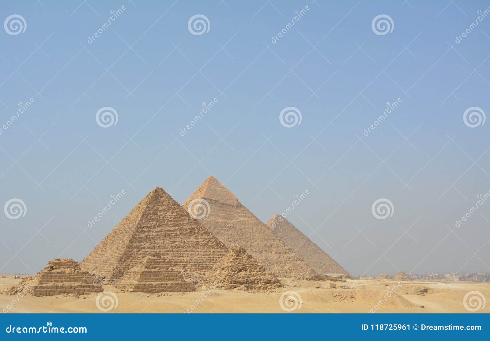 Great Pyramids of Egypt stock image. Image of timeless - 118725961