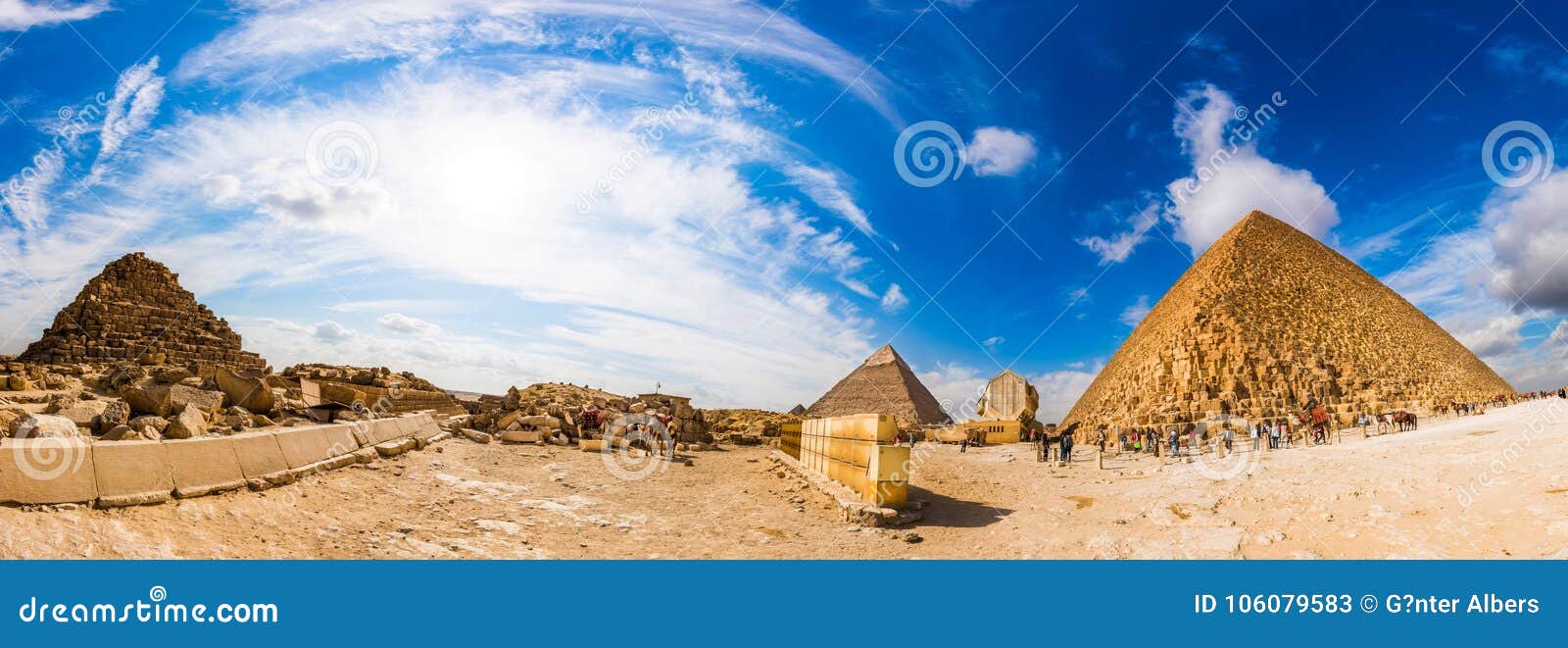 Great Pyramids of Giza, Egypt Stock Image - Image of tomb, egypt: 106079583
