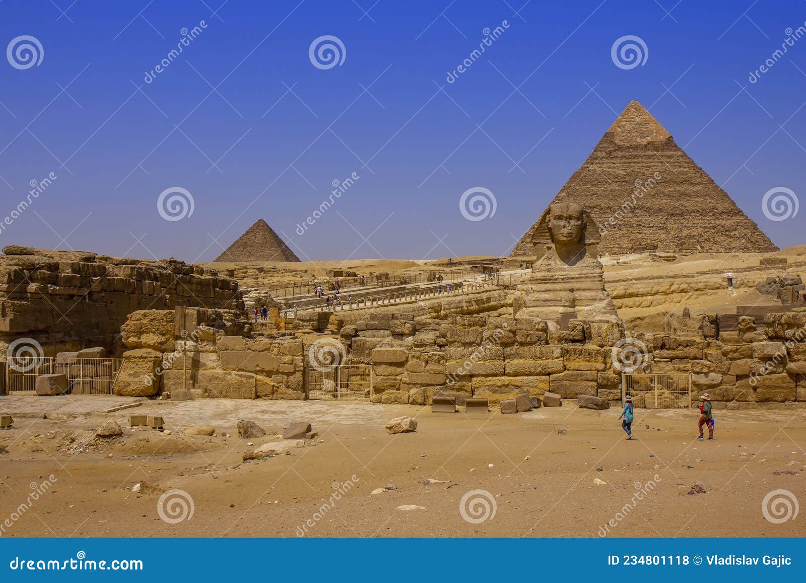 Giza, Cairo, Egypt - September 30, 2021: Pyramids Of Giza, A Complex Of ...