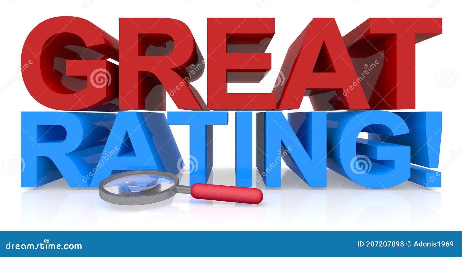 Great rating on white stock illustration. Illustration of guide - 207207098