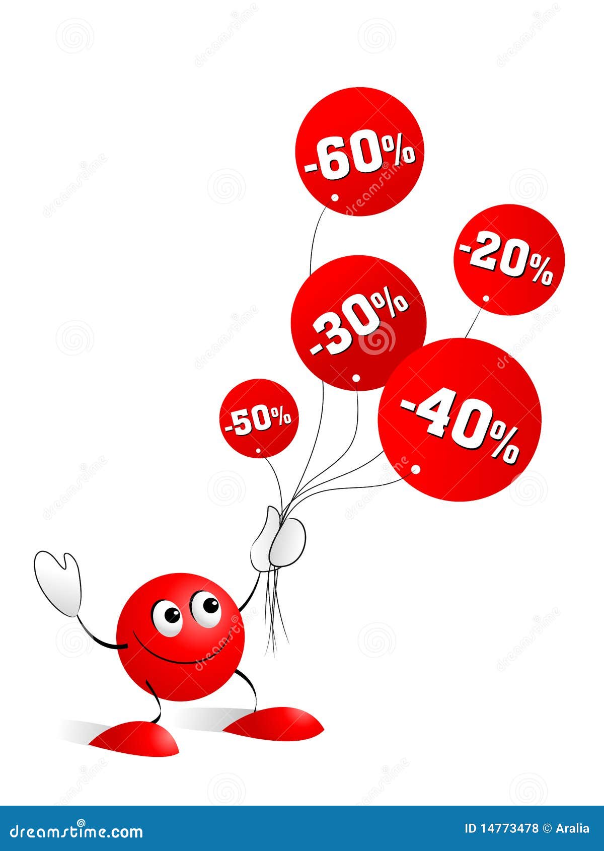 Great reduction stock illustration. Illustration of finance - 14773478