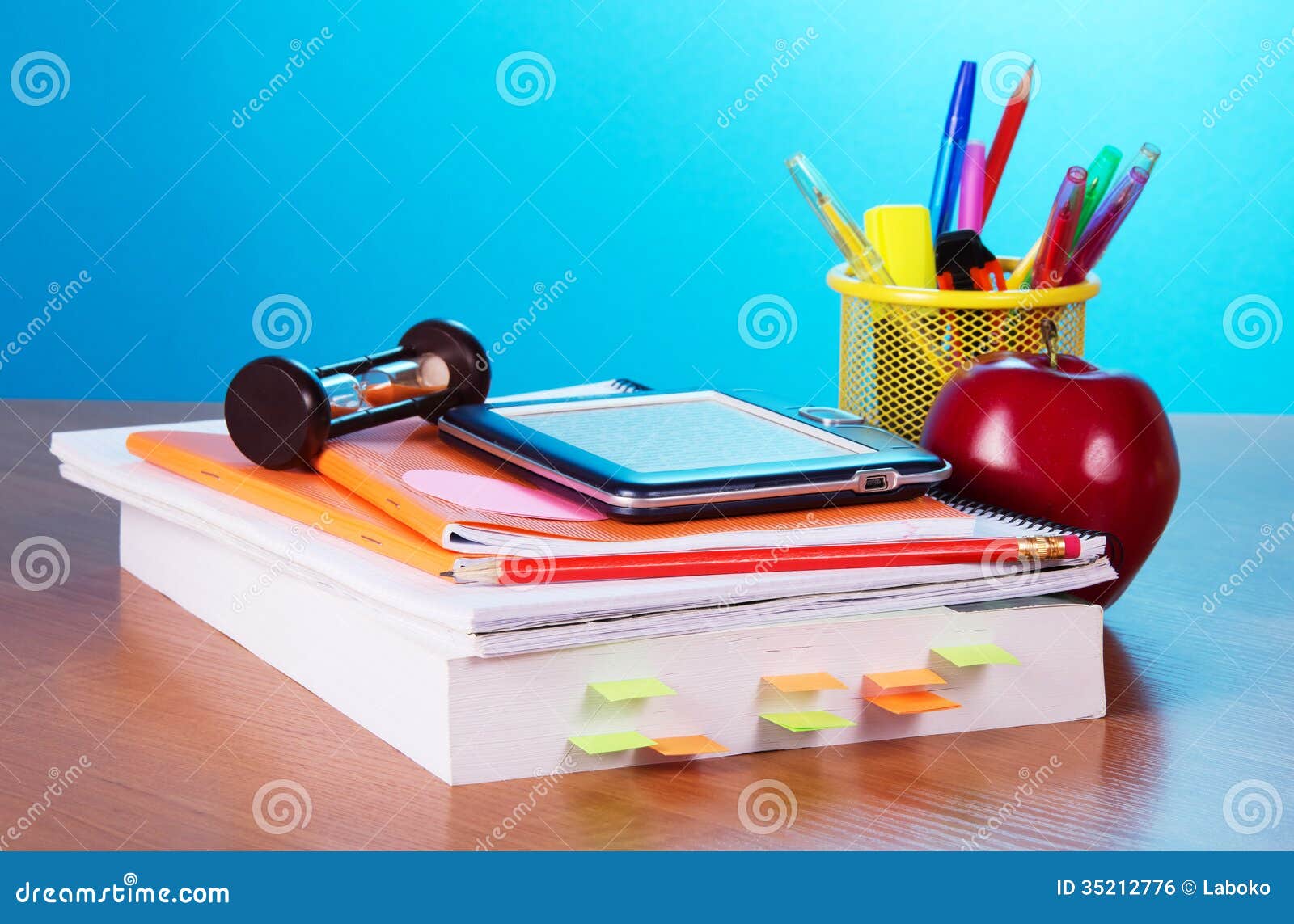 Great Reference Book and Other Educational Things Stock Photo - Image ...