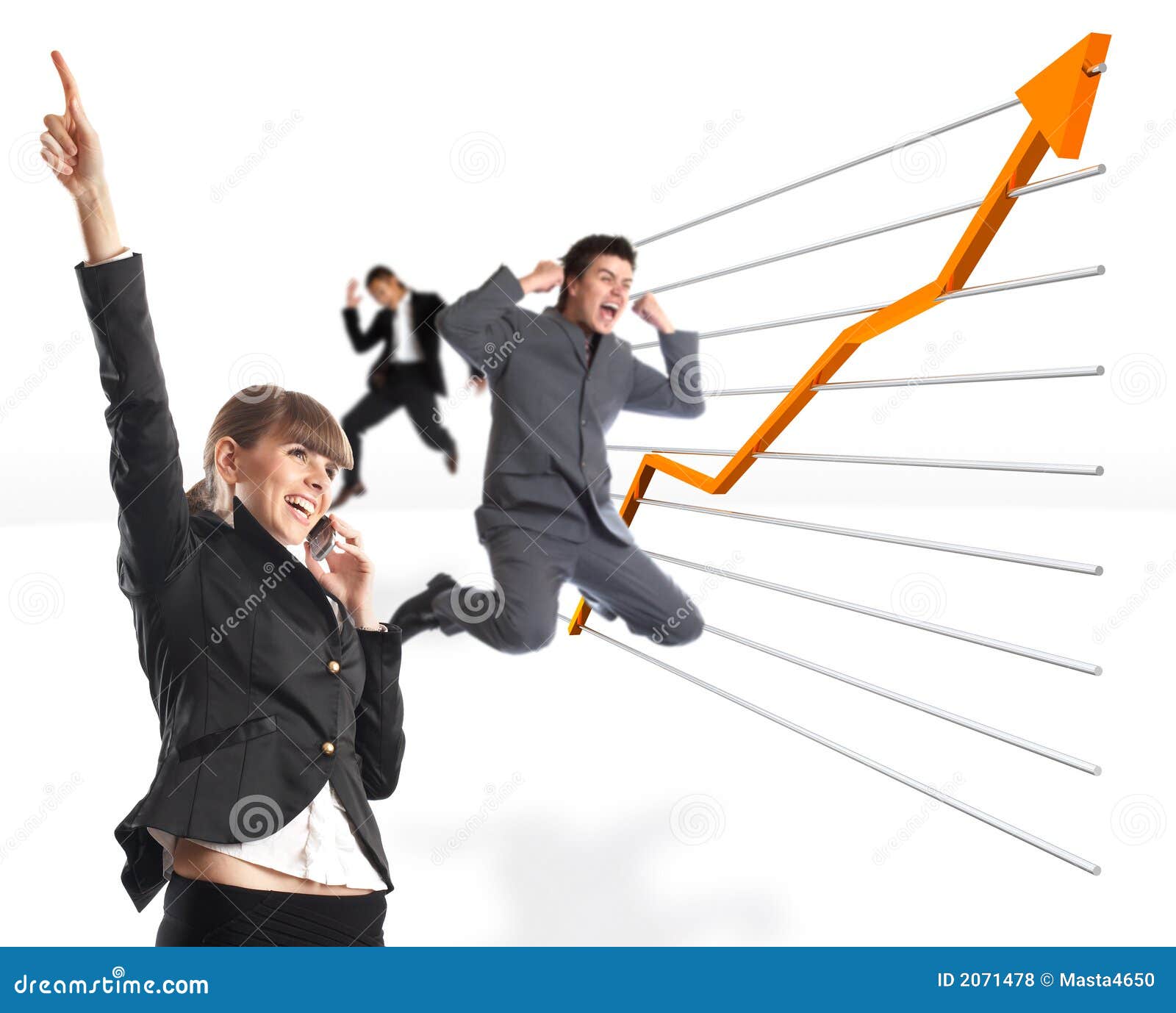 Great Results stock photo. Image of excited, growth, boss - 2071478