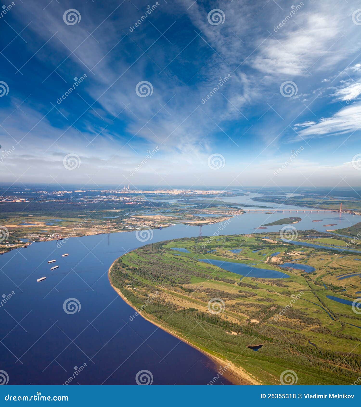 Great river stock photo. Image of city, construction - 25355318