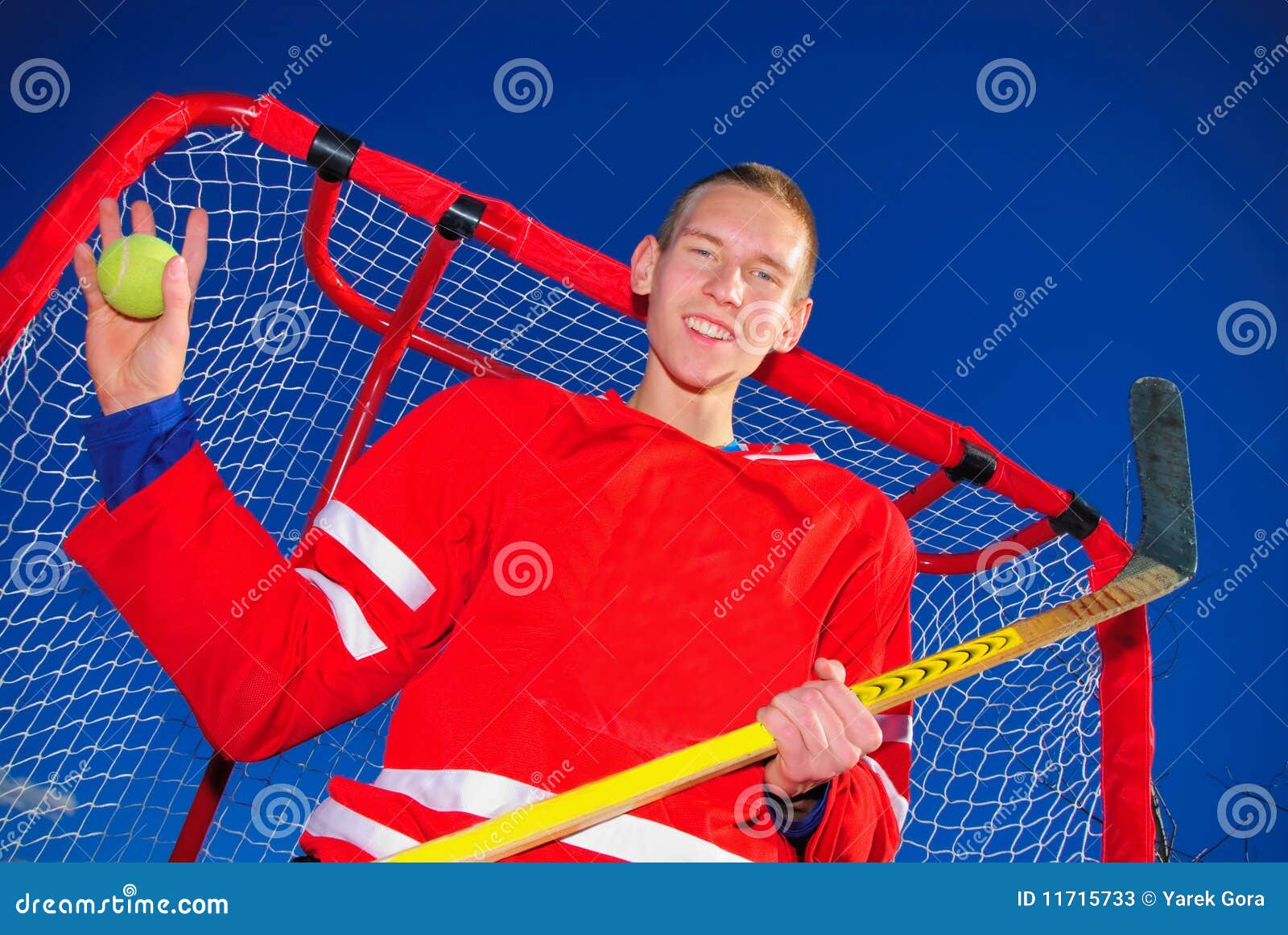 Great save stock image. Image of save, smile, jersey - 11715733