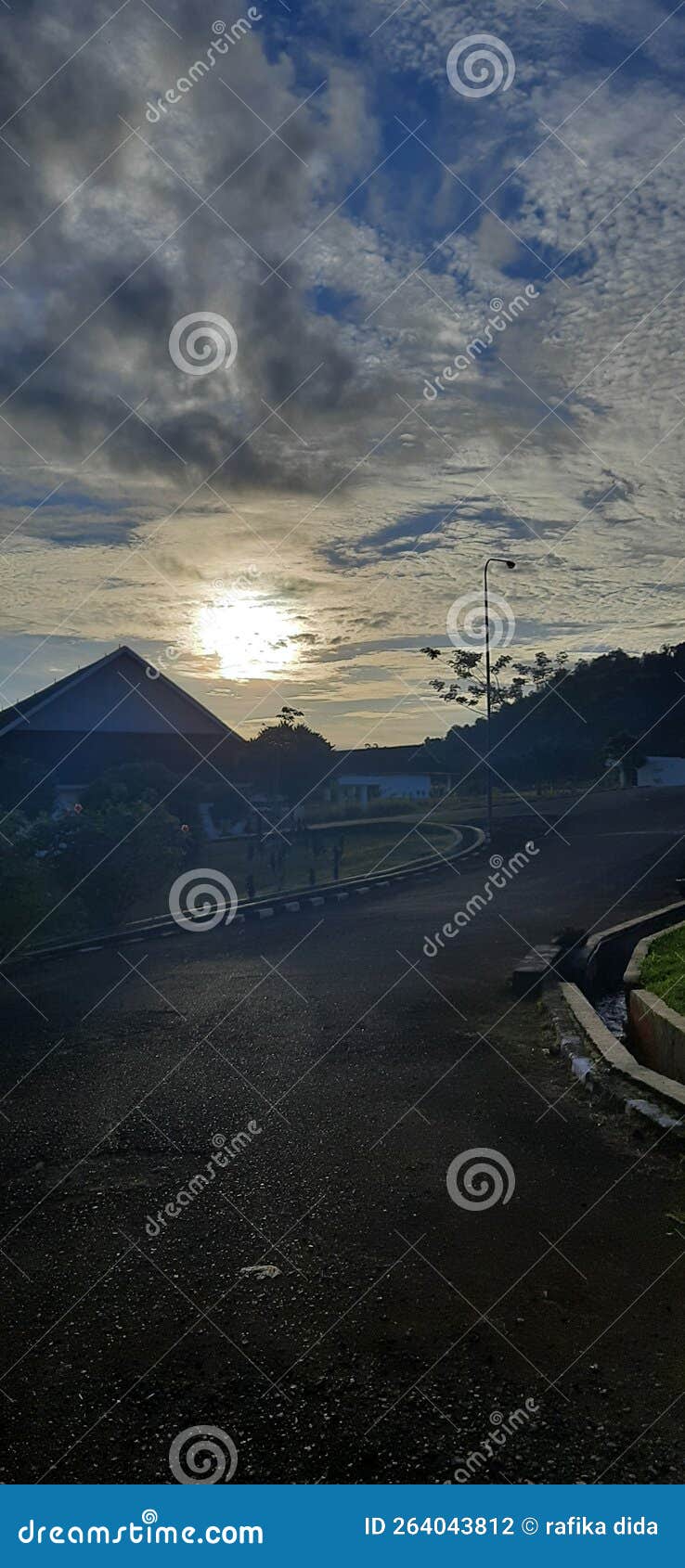 Great scenery in my campus stock photo. Image of light - 264043812