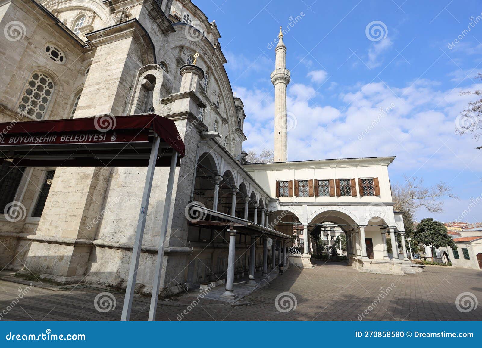 The Great Selimiye Mosque in Uskudar, Date Built: 1801 Editorial Image ...