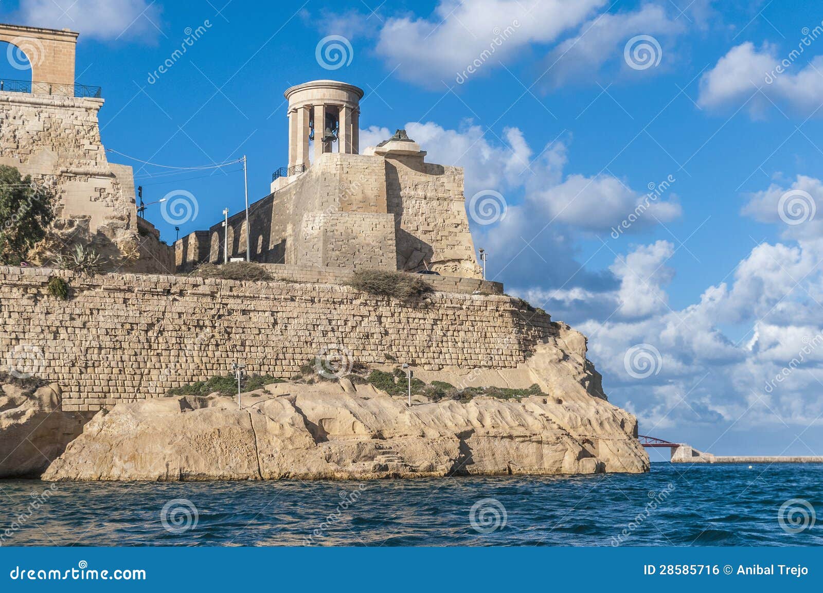 Great Siege Memorial in Valletta, Malta Stock Photo - Image of malta ...