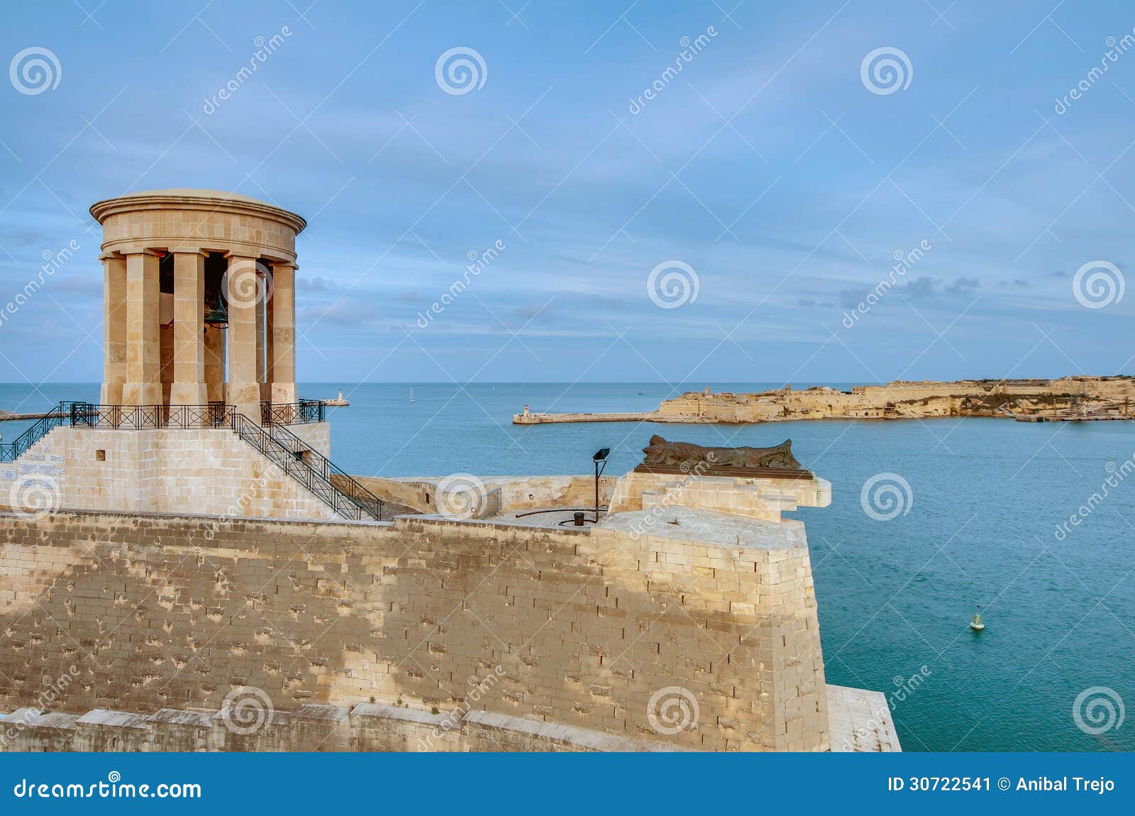 Great Siege Memorial in Valletta, Malta Stock Image - Image of siege ...