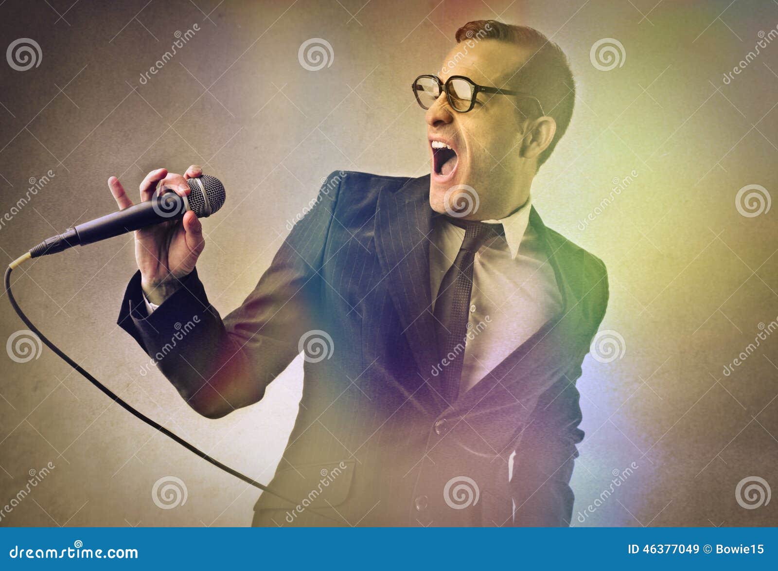 A great singer stock image. Image of adult, great, music - 46377049