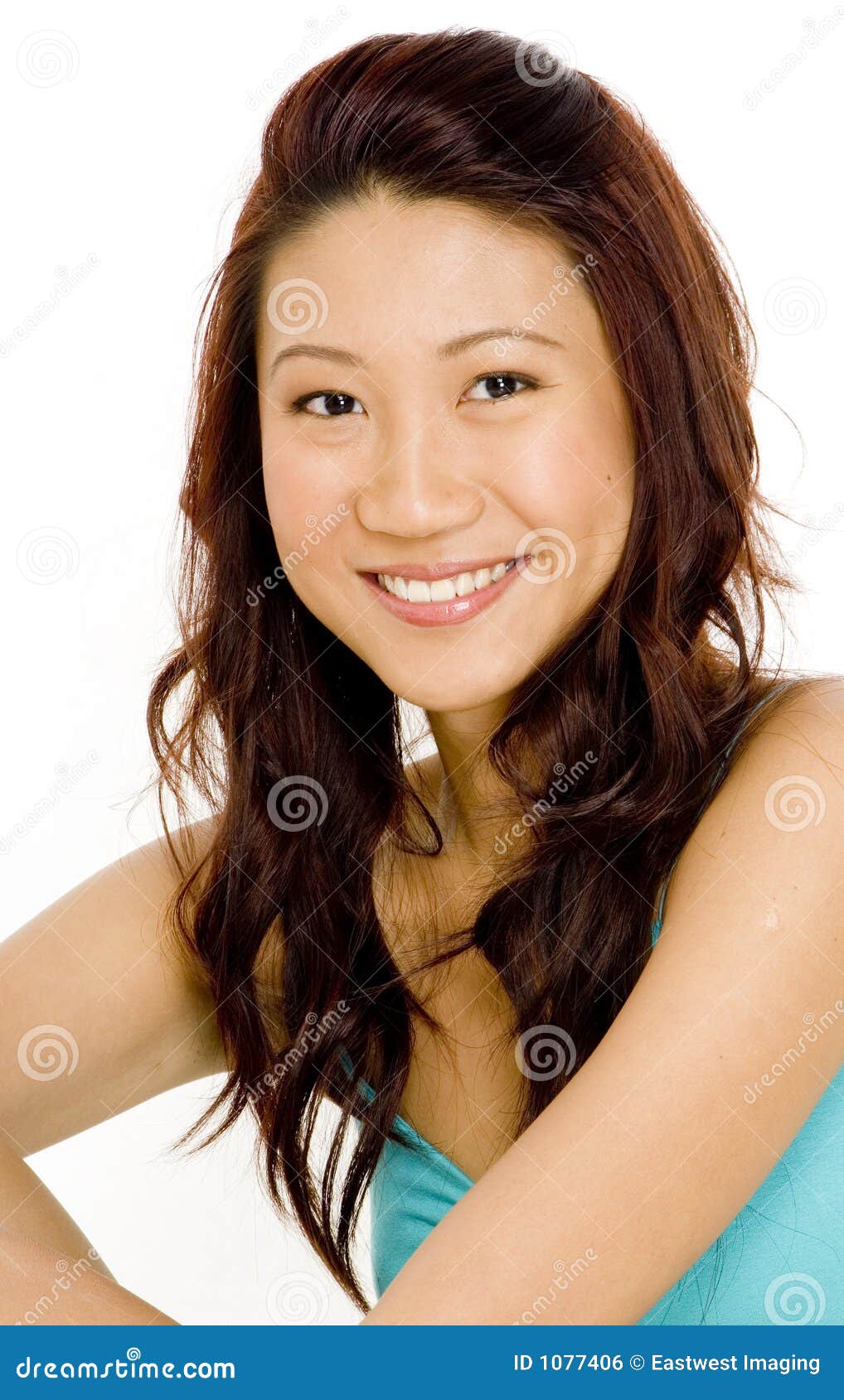 Great Smile stock photo. Image of blue, person, fresh - 1077406