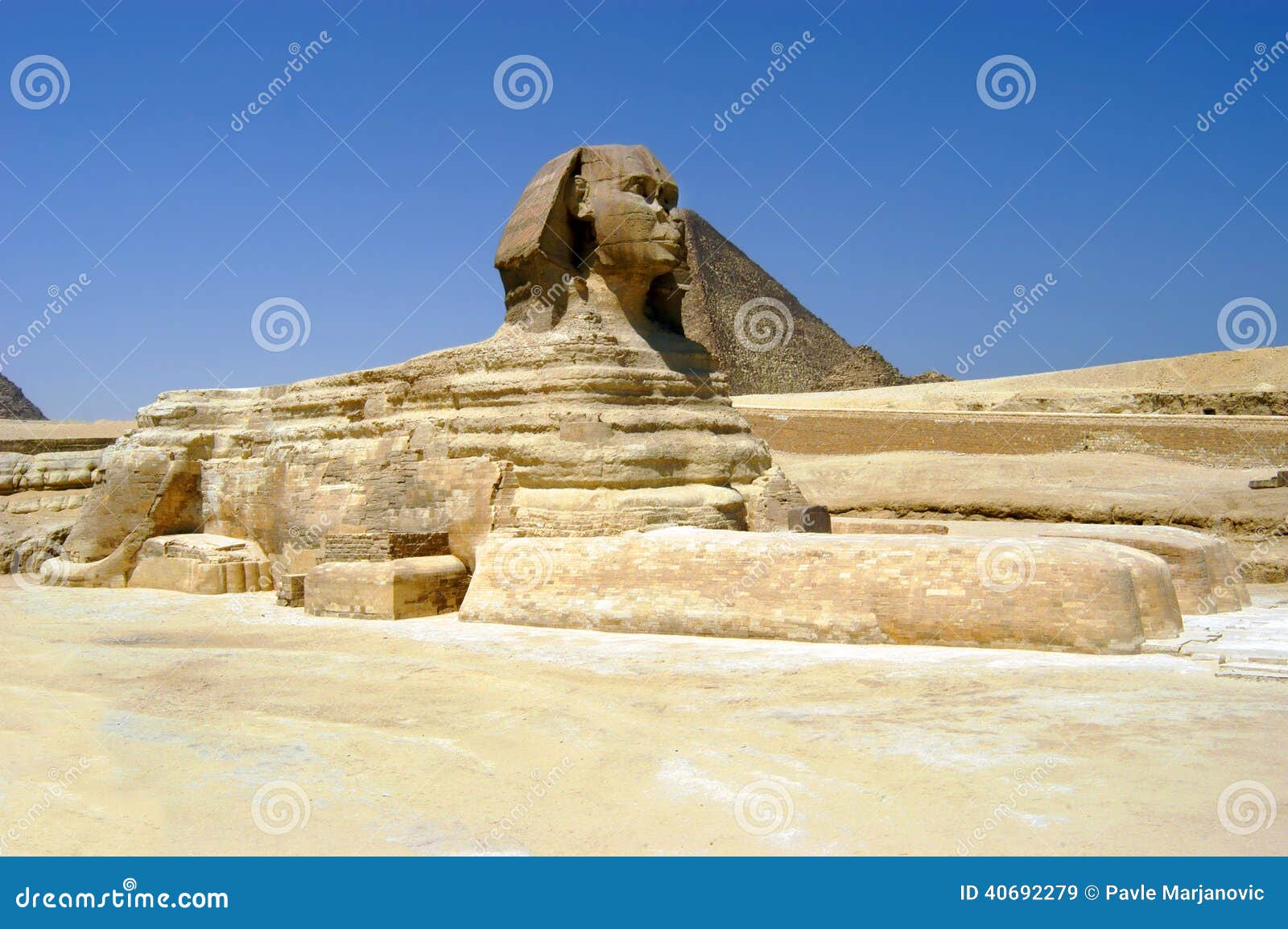 Great sphinx in Cairo stock image. Image of keops, civilization - 40692279
