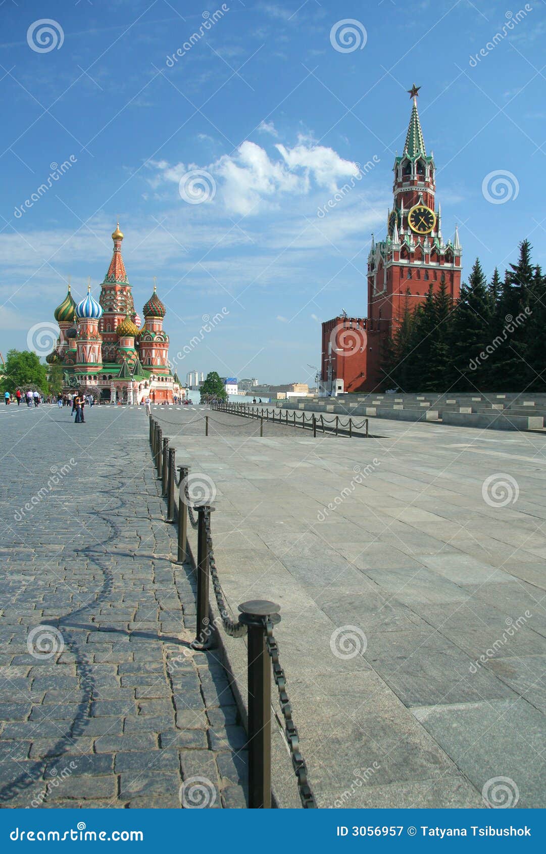 Great square stock image. Image of beauty, freedom, town - 3056957