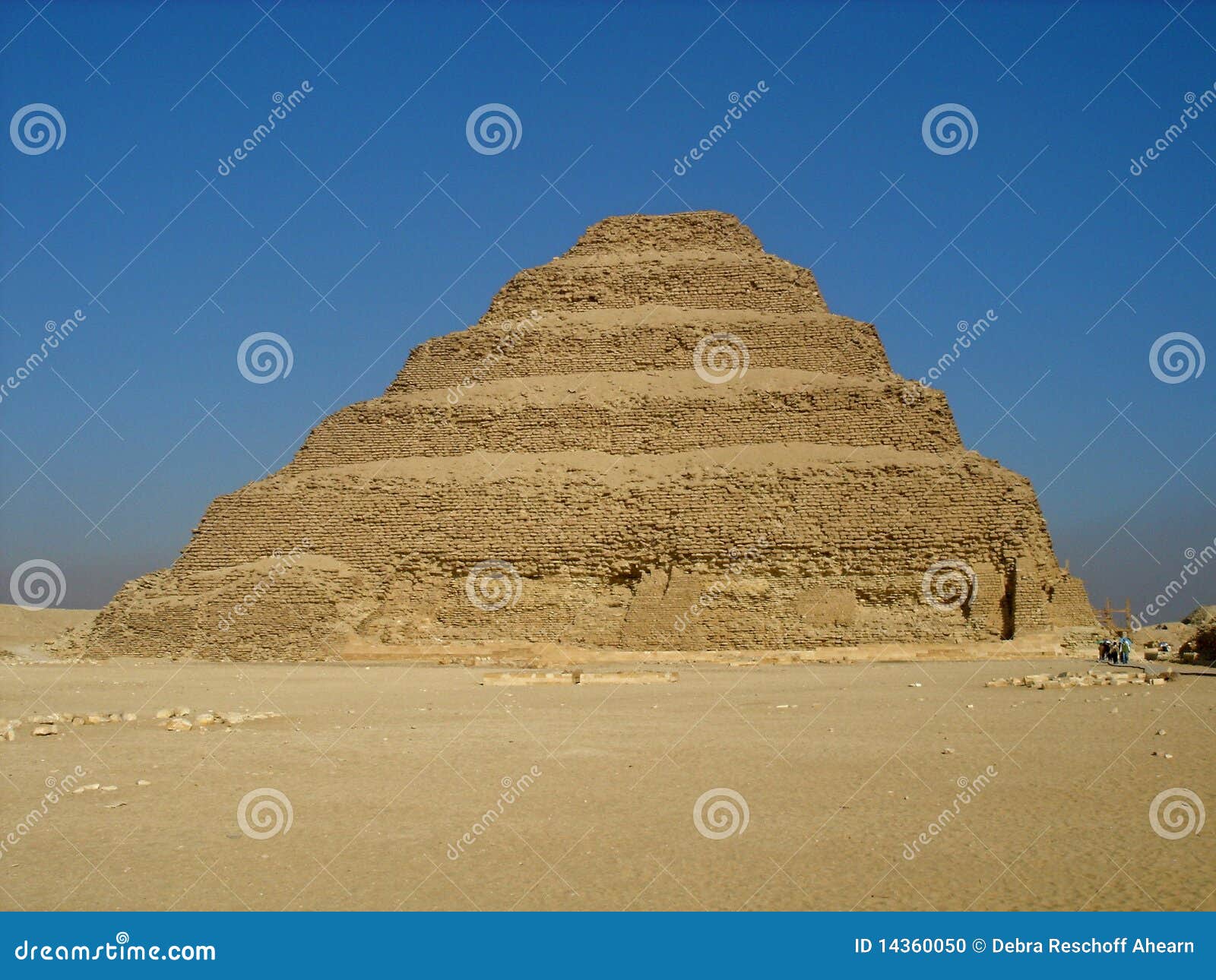 The Great Step Pyramid stock photo. Image of attraction - 14360050