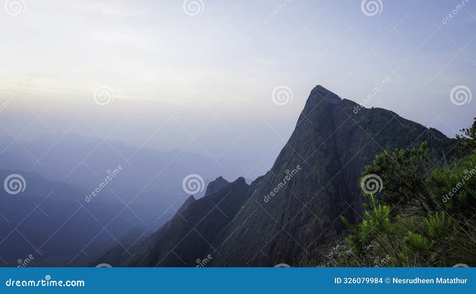 Kolukkumalai Sunrise View Point in Munnar, Kerala, India Stock Photo ...