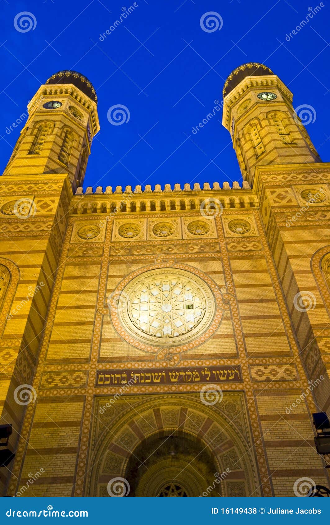 Great Synagogue stock photo. Image of history, edifice - 16149438