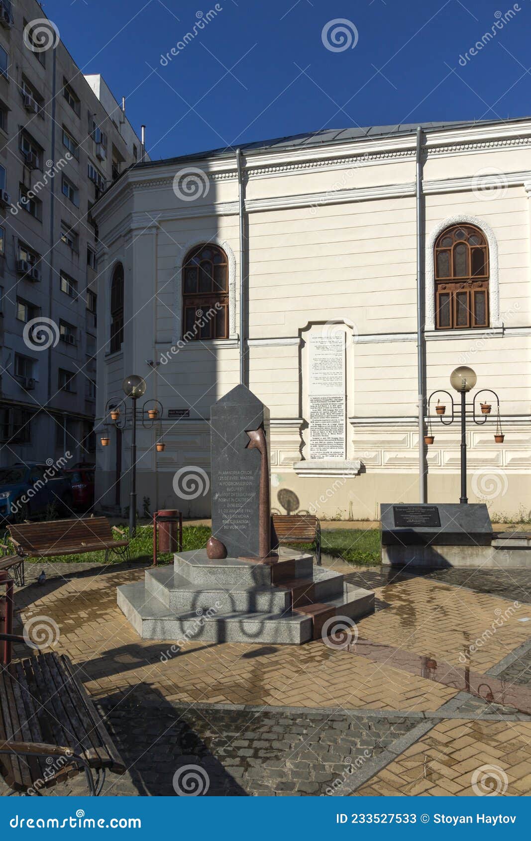 Great Synagogue in City of Bucharest, Romania Editorial Stock Photo ...