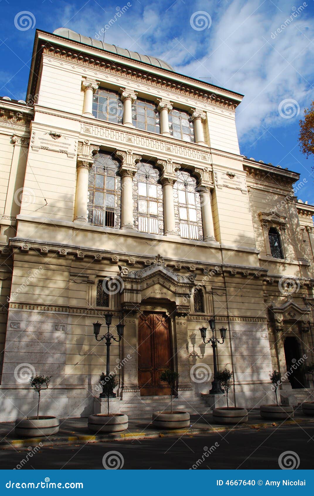 Great Synagogue of Rome stock photo. Image of italy, rome - 4667640