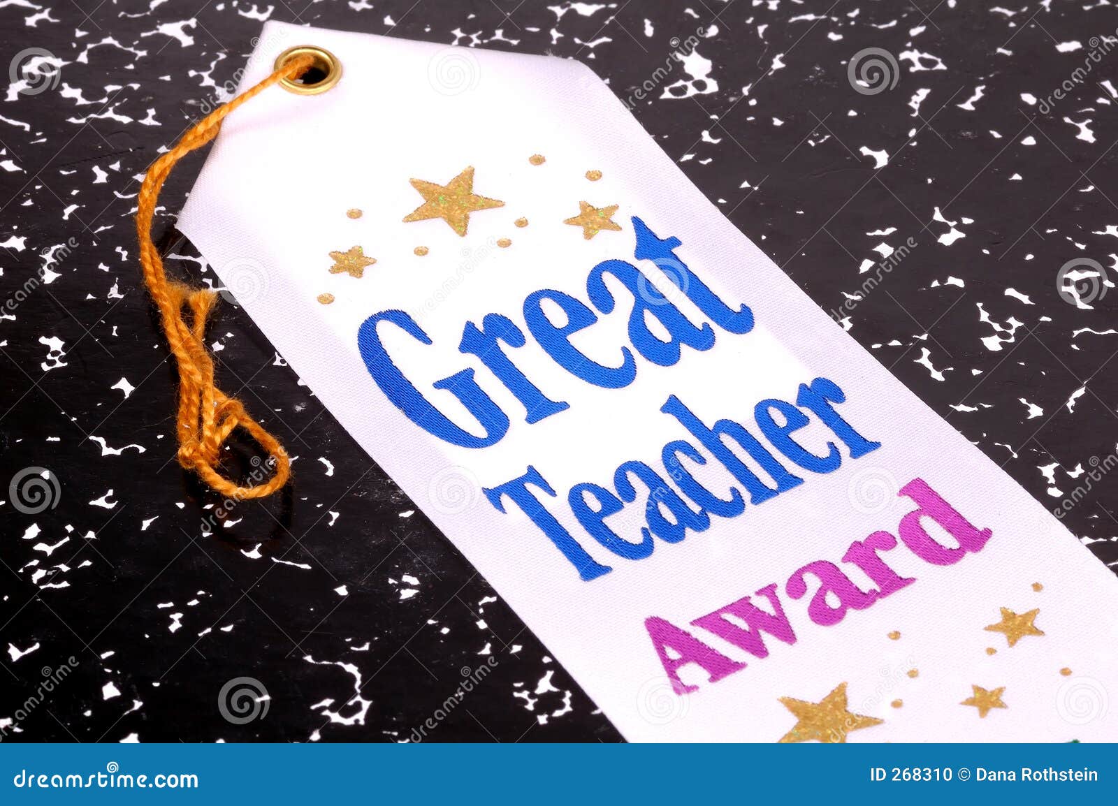 Great Teacher Award stock photo. Image of grade, education - 268310