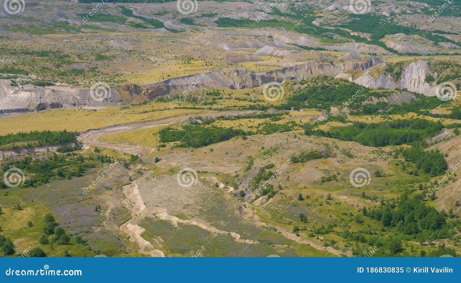 Great Terrain in the Mountains. Stock Image - Image of terrain ...