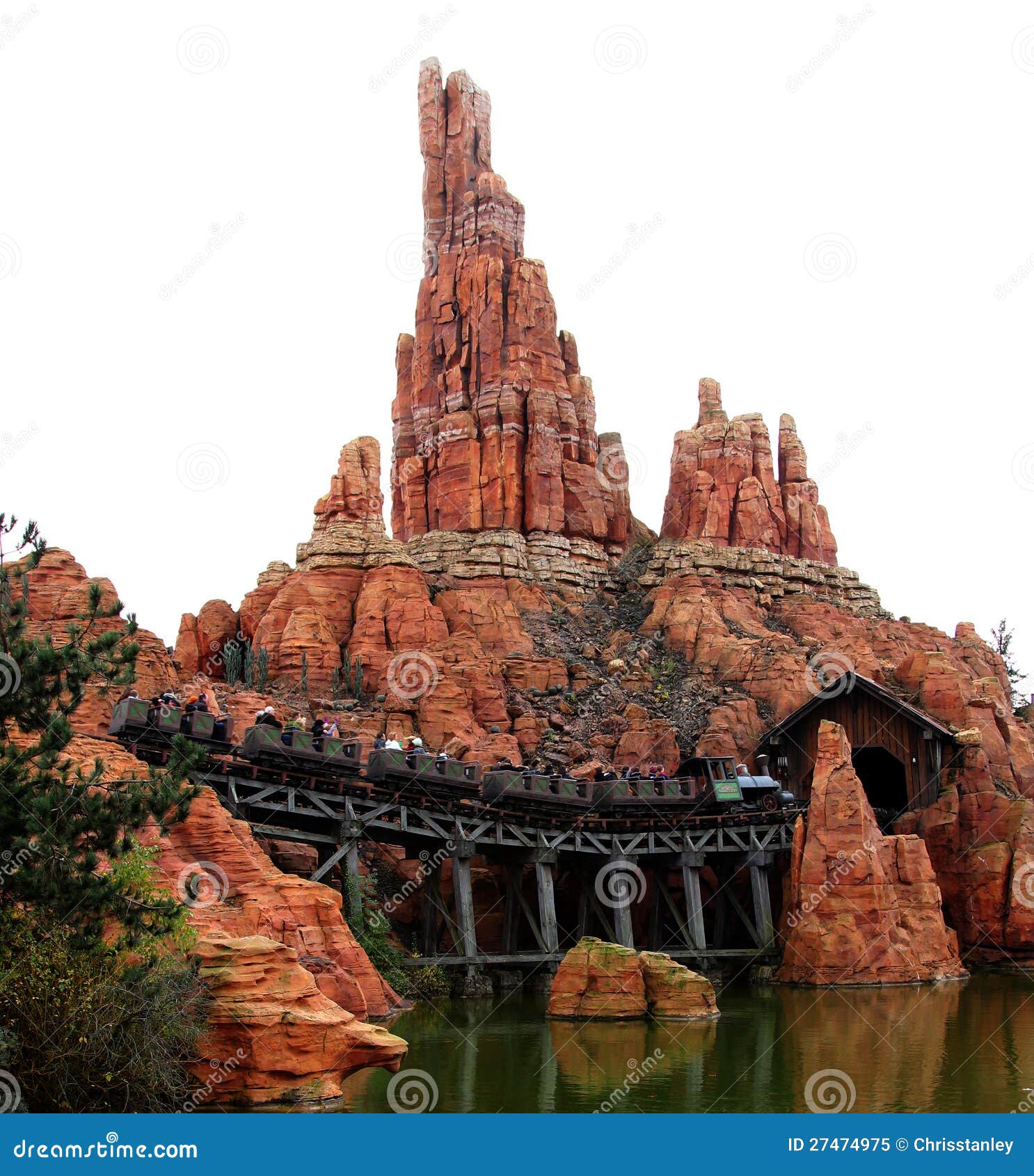 Great thunder mountain editorial image. Image of ride - 27474975