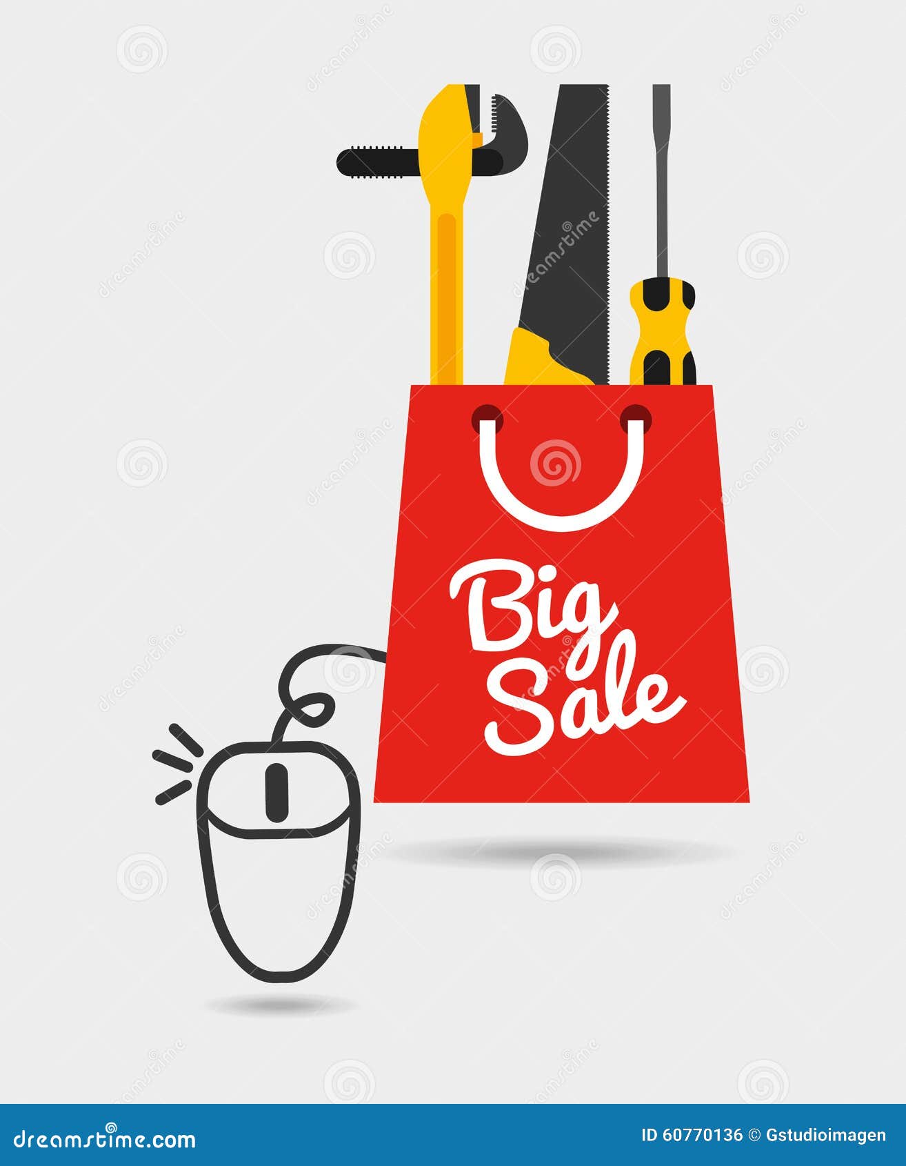 Great tools for sale stock vector. Illustration of graphic - 60770136