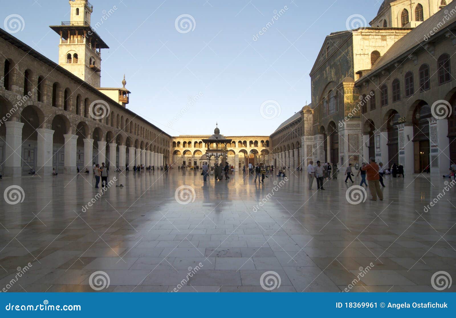 Great Umayyad Mosque editorial photo. Image of syrian - 18369961