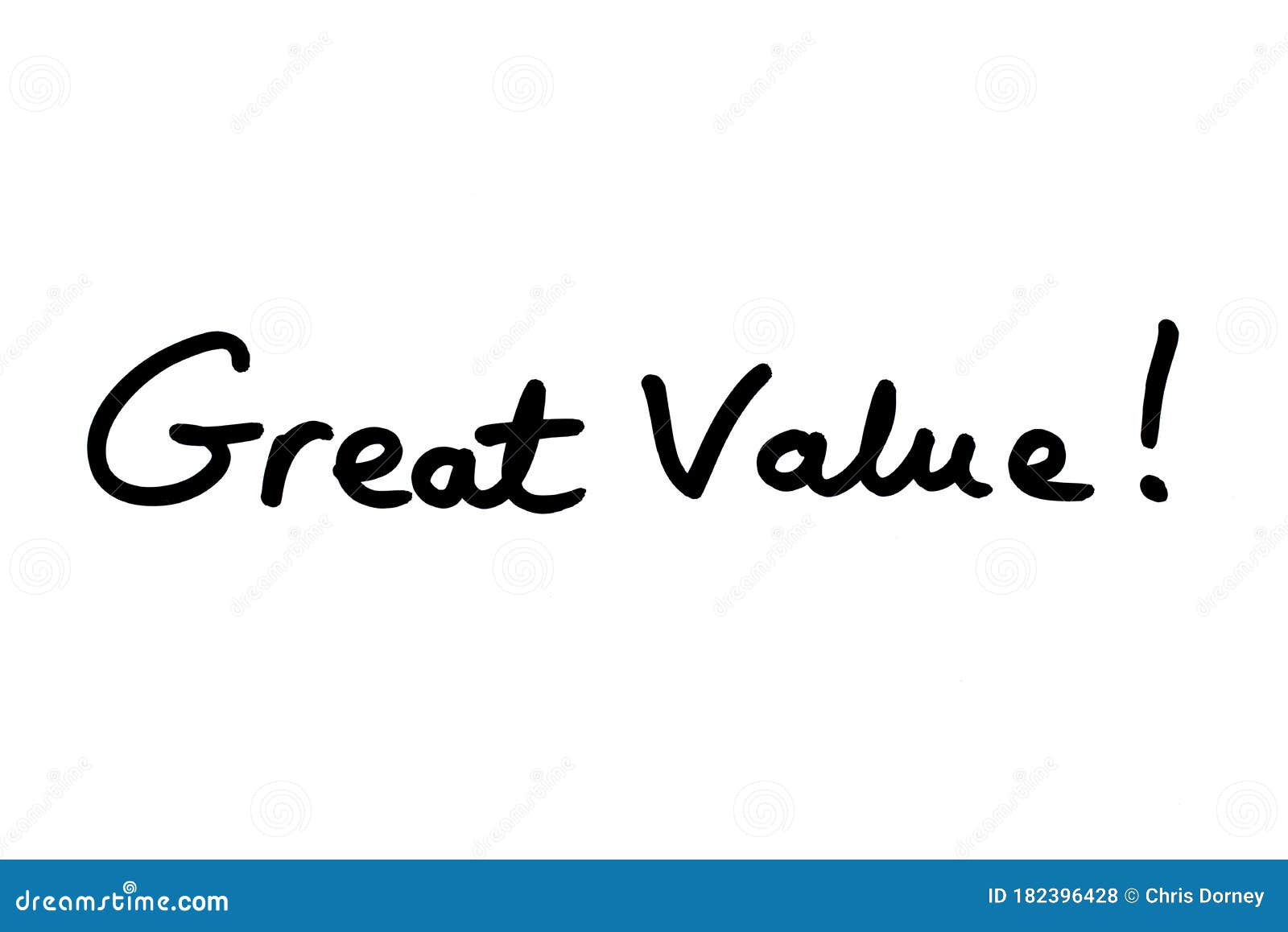 Great Value stock illustration. Illustration of excellent - 182396428