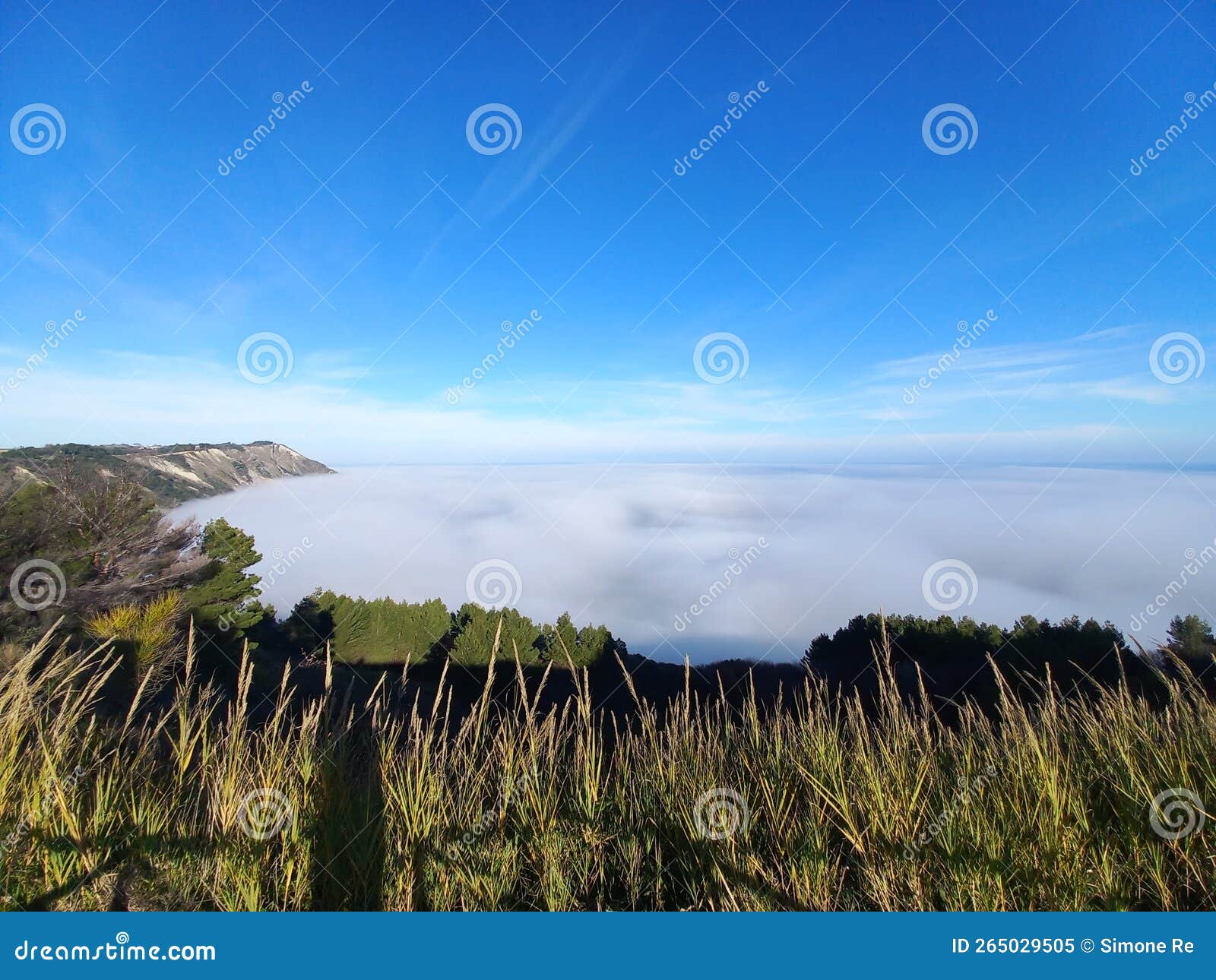 Great View from Monte Conero. Marche Ancona Italy Stock Image - Image ...