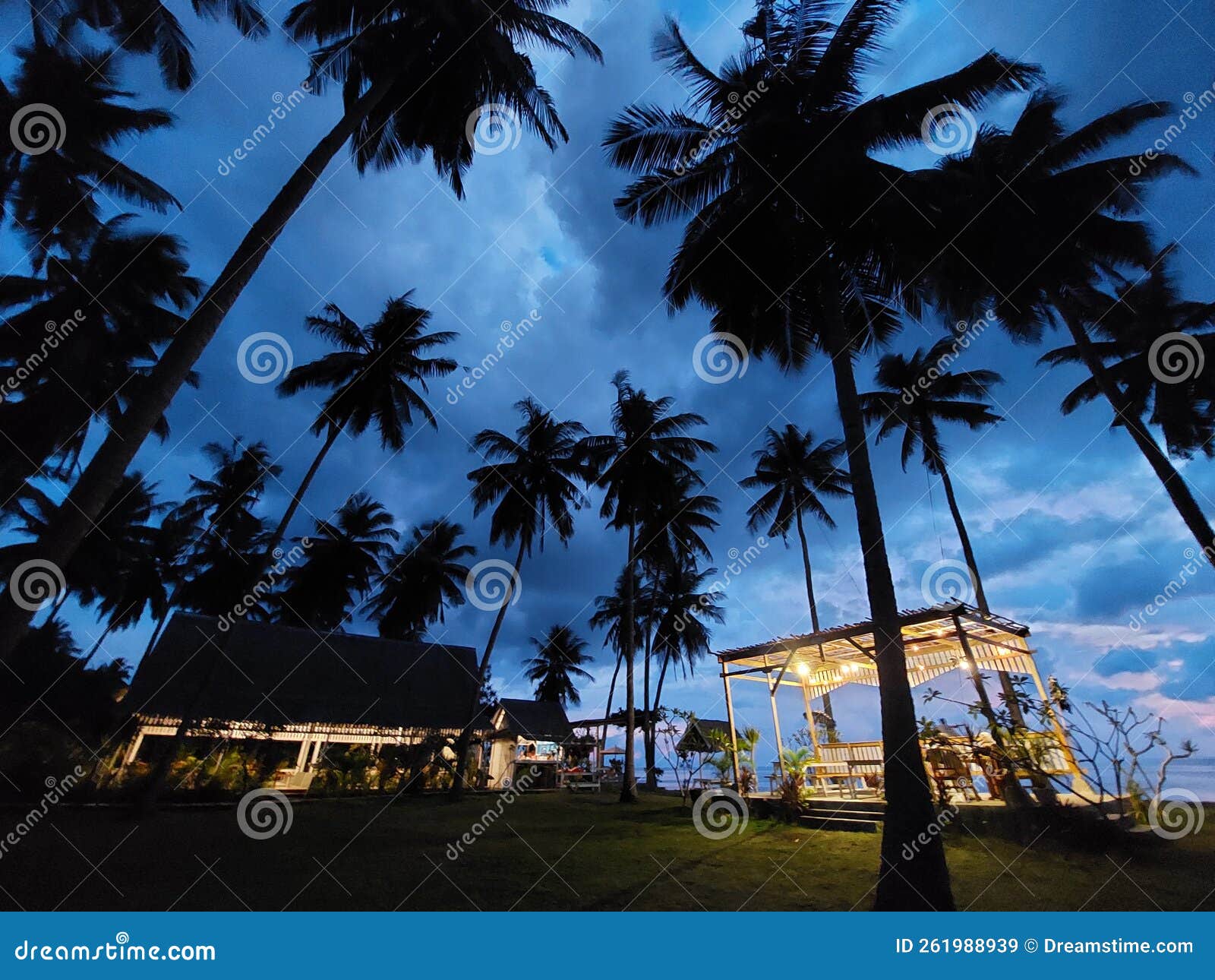 Great View in Selayar Island Stock Image - Image of sunset, sunari ...