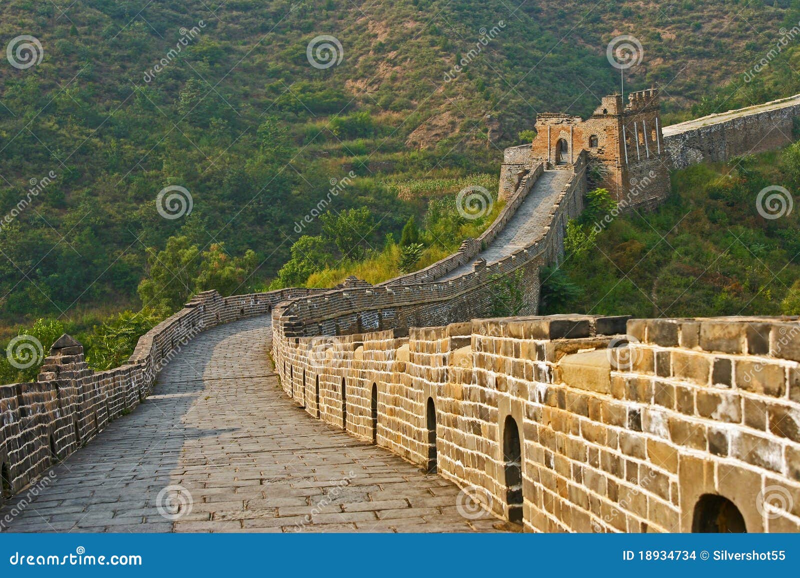 The Great Wall stock photo. Image of historic, holiday - 18934734