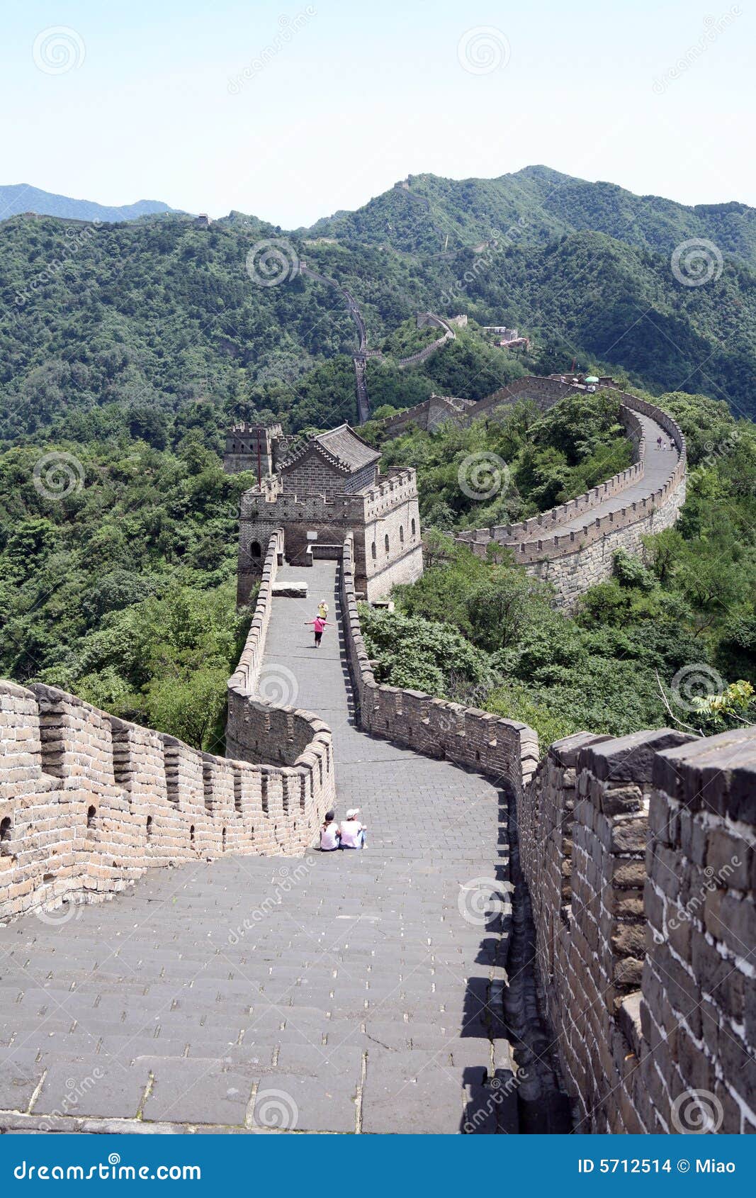 Great Wall stock photo. Image of natural, mountain, scapes - 5712514