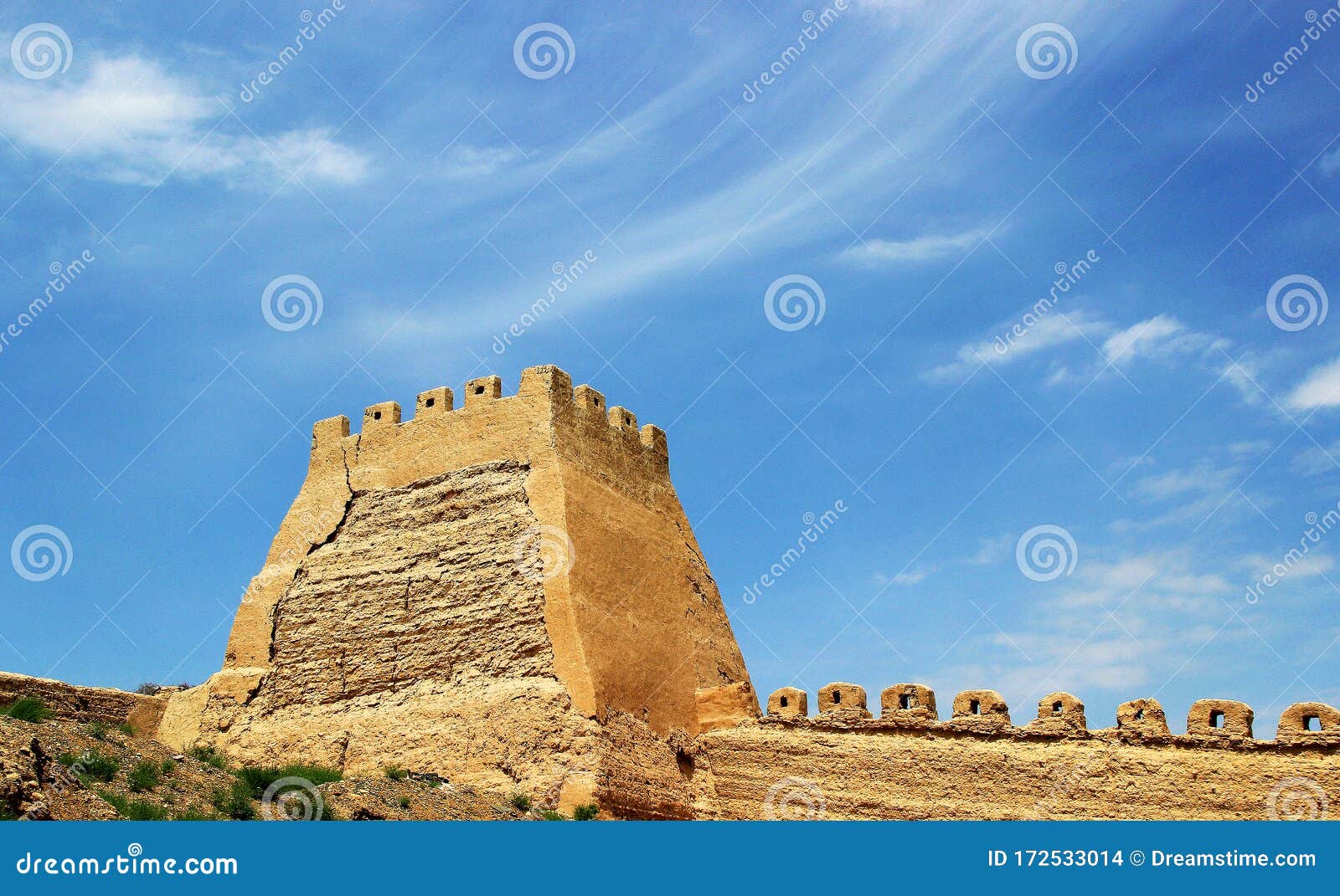 Great Wall beacon tower stock photo. Image of greatwall - 172533014