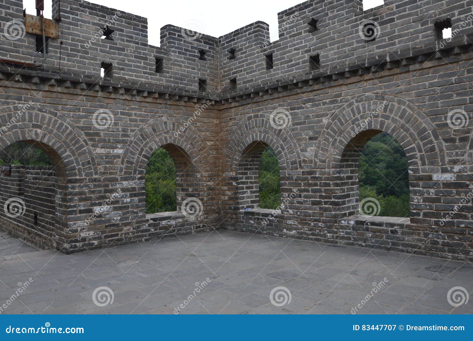 Great Wall Of China Towers Inside