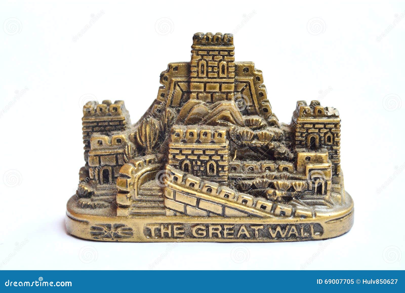 Great Wall paperweight stock image. Image of keepsake - 69007705