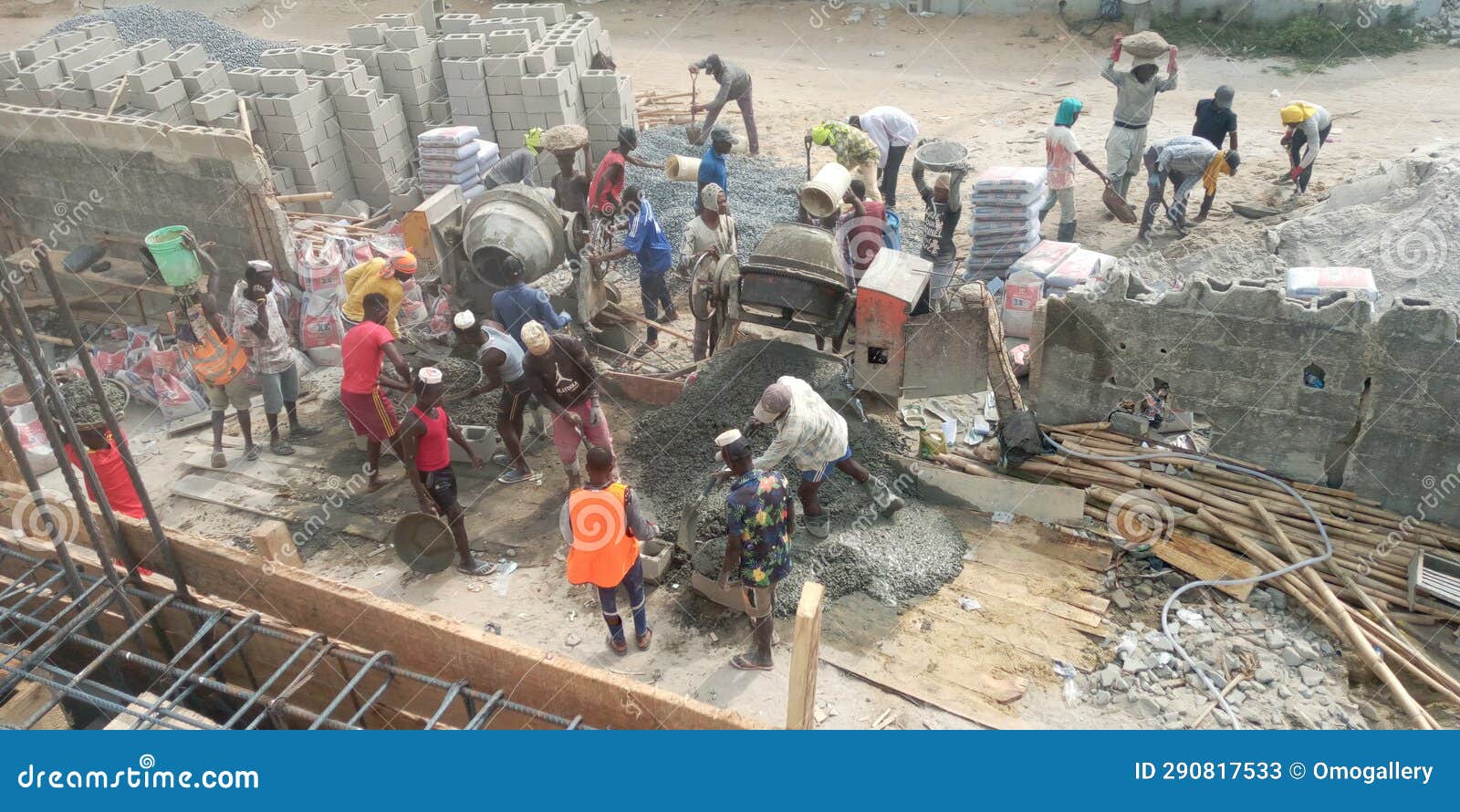 Great Work in Progress Going on Here Editorial Stock Photo - Image of ...